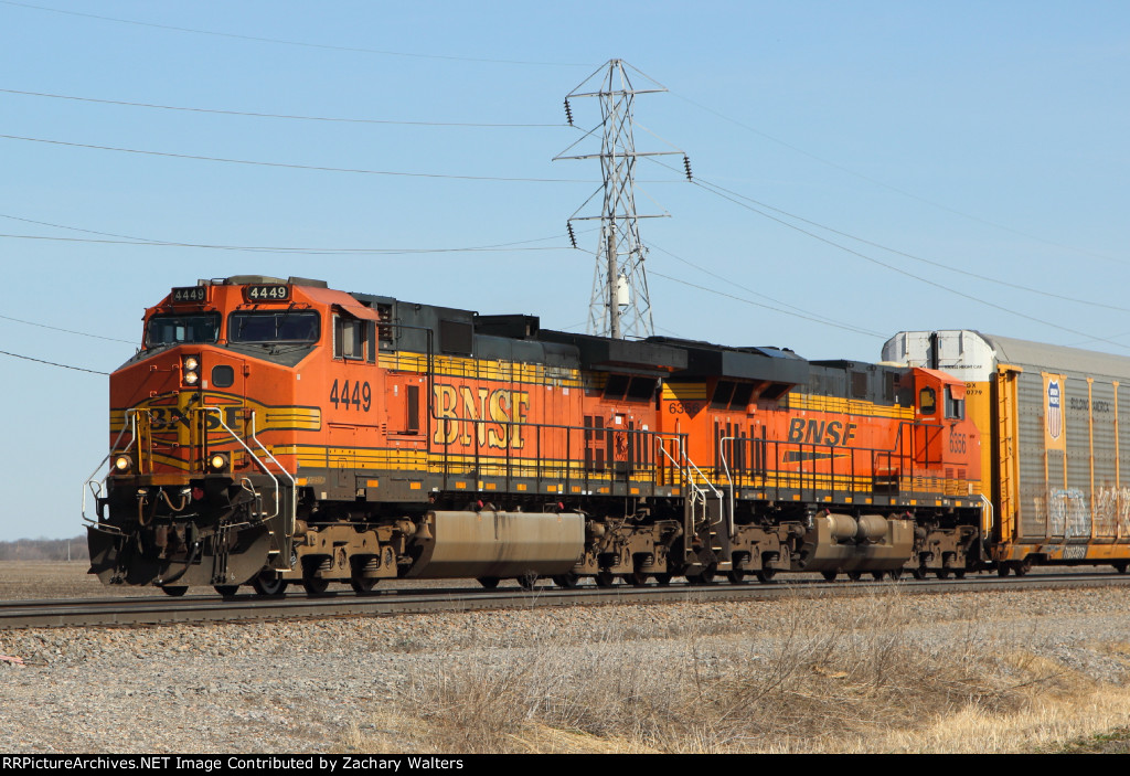 BNSF 4449 6356